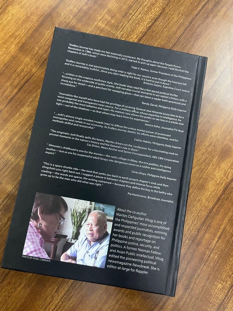 HB Endless Journey A Memmoir of Jose T. Almonte, Hobbies & Toys, Books ...