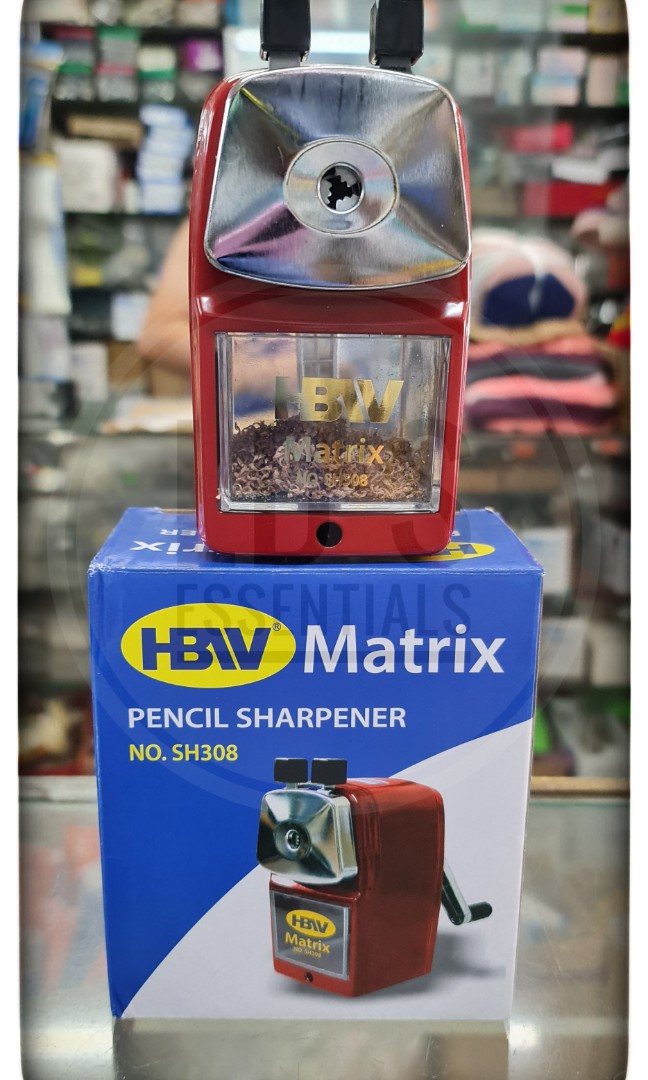 HBW STANDING TABLE TOP PENCIL SHARPENER sh-308, Hobbies & Toys ...