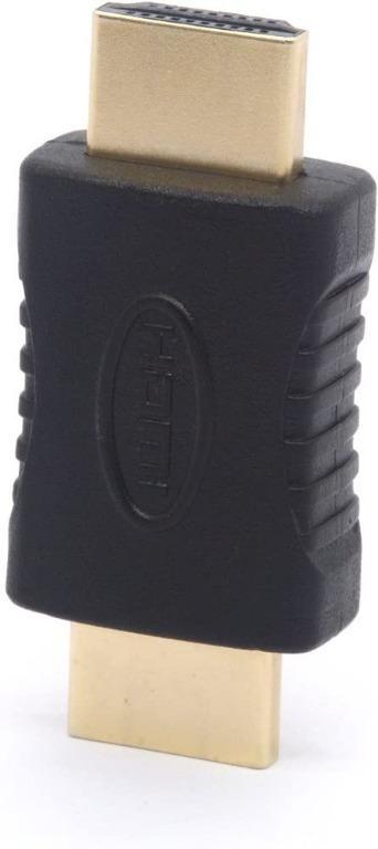 HDMI Coupler, HDMI Male to HDMI Male Straight In-line Coupler Adapter ...