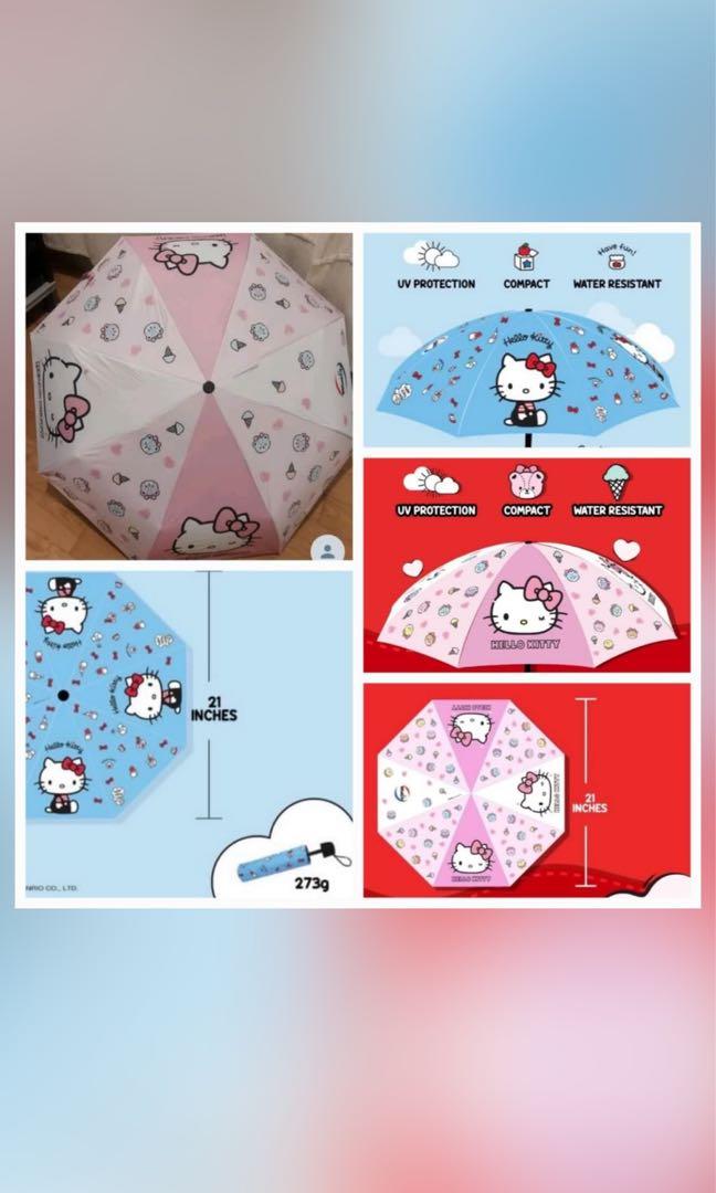 Hello kitty umbrella, Hobbies & Toys, Travel, Umbrellas on Carousell