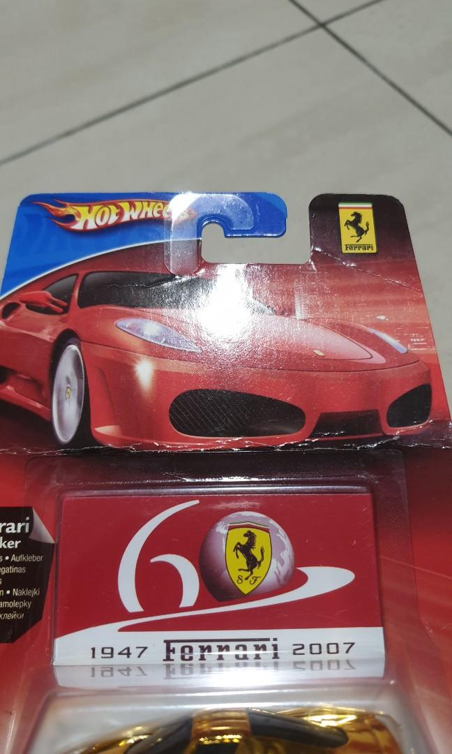 Hot Wheels Gold Enzo Ferrari Racer, Hobbies & Toys, Toys & Games on ...