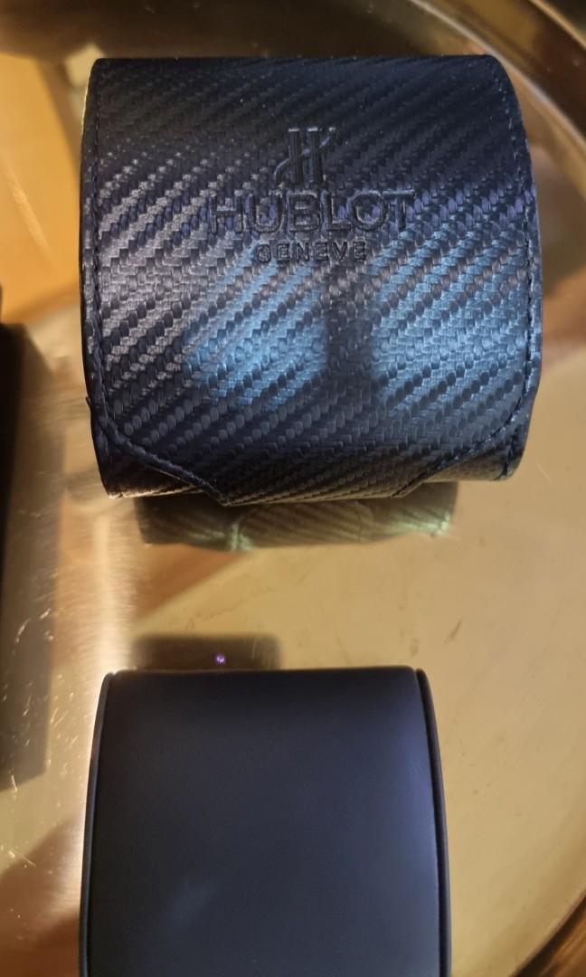 Hublot watch box travel case, Luxury, Watches on Carousell
