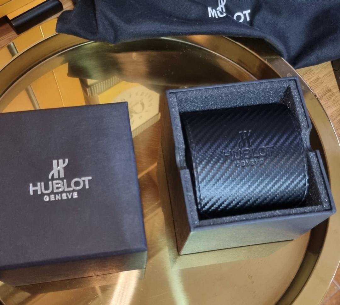Hublot watch box travel case, Luxury, Watches on Carousell