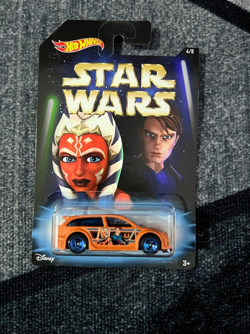 (HW42) Hot Wheels Star Wars Anakin Skywalker and Ahsoka Tano, Hobbies ...