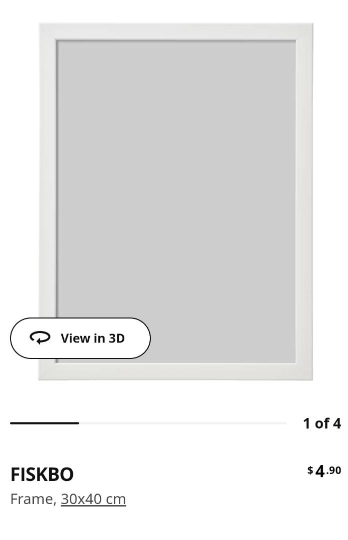 IKEA BIGGER PHOTO FRAME Furniture Home Living Home Decor Frames ikea-bigger-photo-frame-furniture-home-living-home-decor-frames