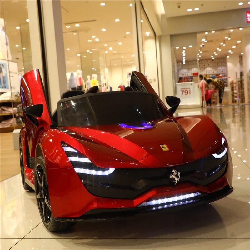In Stock Kids Electric Car Kid Toy Car Kids Ferrari Supercar Ferrari ...