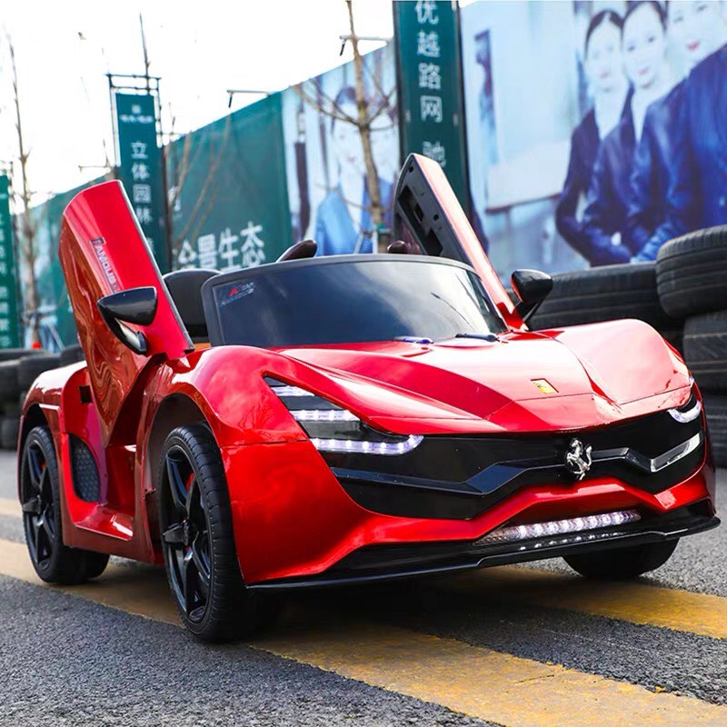 In Stock Kids Electric Car Kid Toy Car Kids Ferrari Supercar Ferrari ...