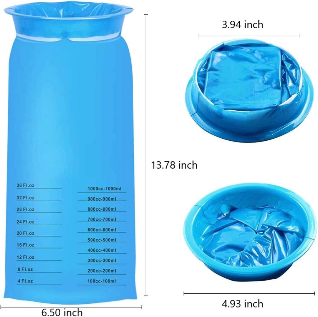 (instock) Disposable Vomit Bag Disposable Medical Sick Vomit Bag 1000 ...