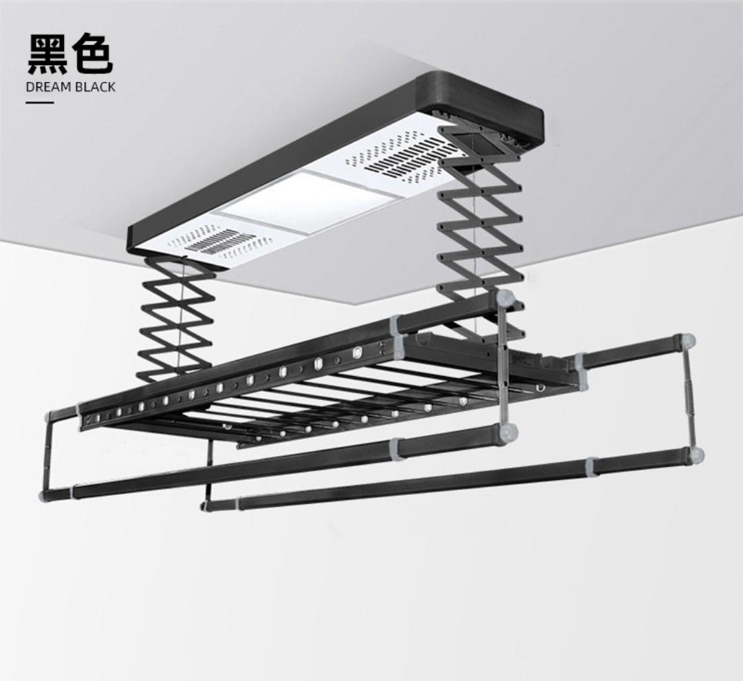 (instock))Automatic laundry lifting rack system, Furniture & Home ...