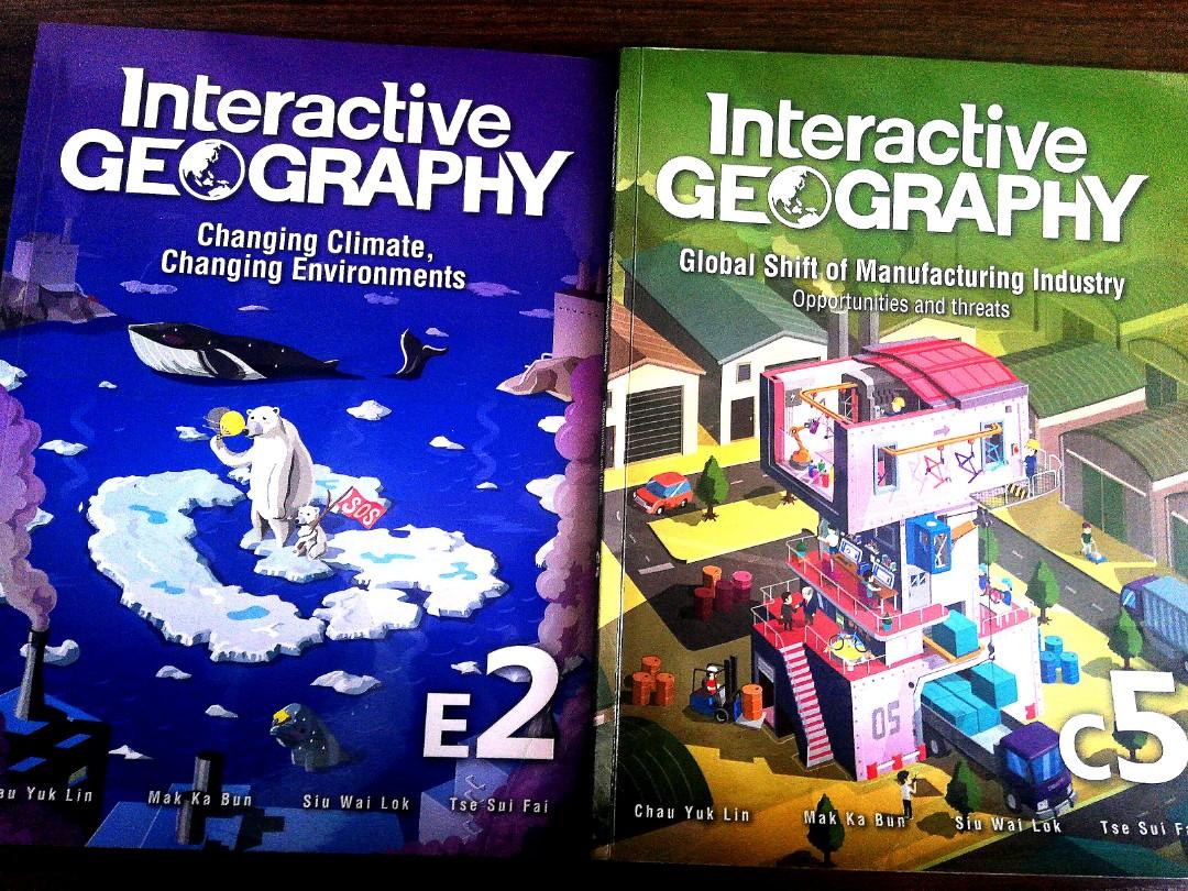 Interactive Geography E2 & C5, 興趣及遊戲, 書本 & 文具, 教科書 on Carousell