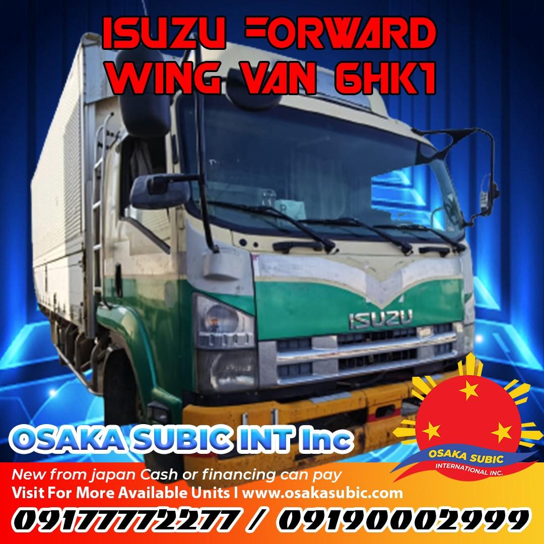 ISUZU FORWARD WING VAN 6HK1, Special Vehicles, Heavy Vehicles on Carousell