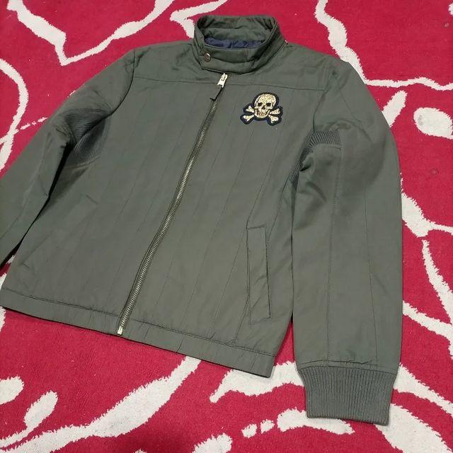 Jacket Bomber TATE size L ( P : 68 x L : 57 ), Fesyen Pria, Pakaian ...