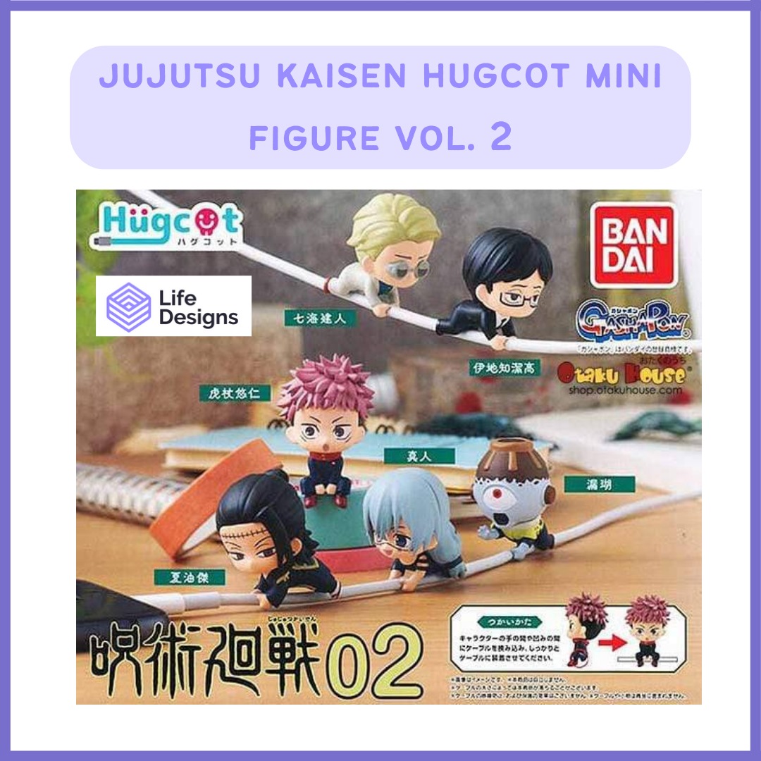 Jujutsu Kaisen Hugcot Mini Figure Vol 2 - Mahito (Cable Hugger), Video Gaming, Gaming ...