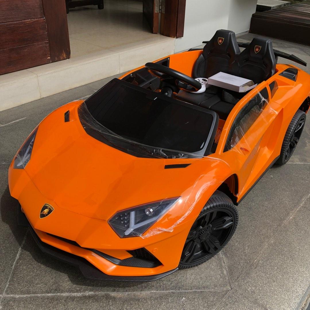Kids Electric Car Baby Lamborghini Aventador Toy Car Remote Control Car ...