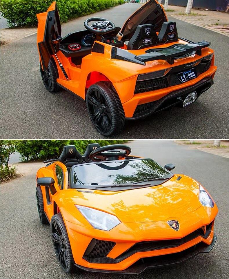 Kids Electric Car Baby Lamborghini Aventador Toy Car Remote Control Car ...
