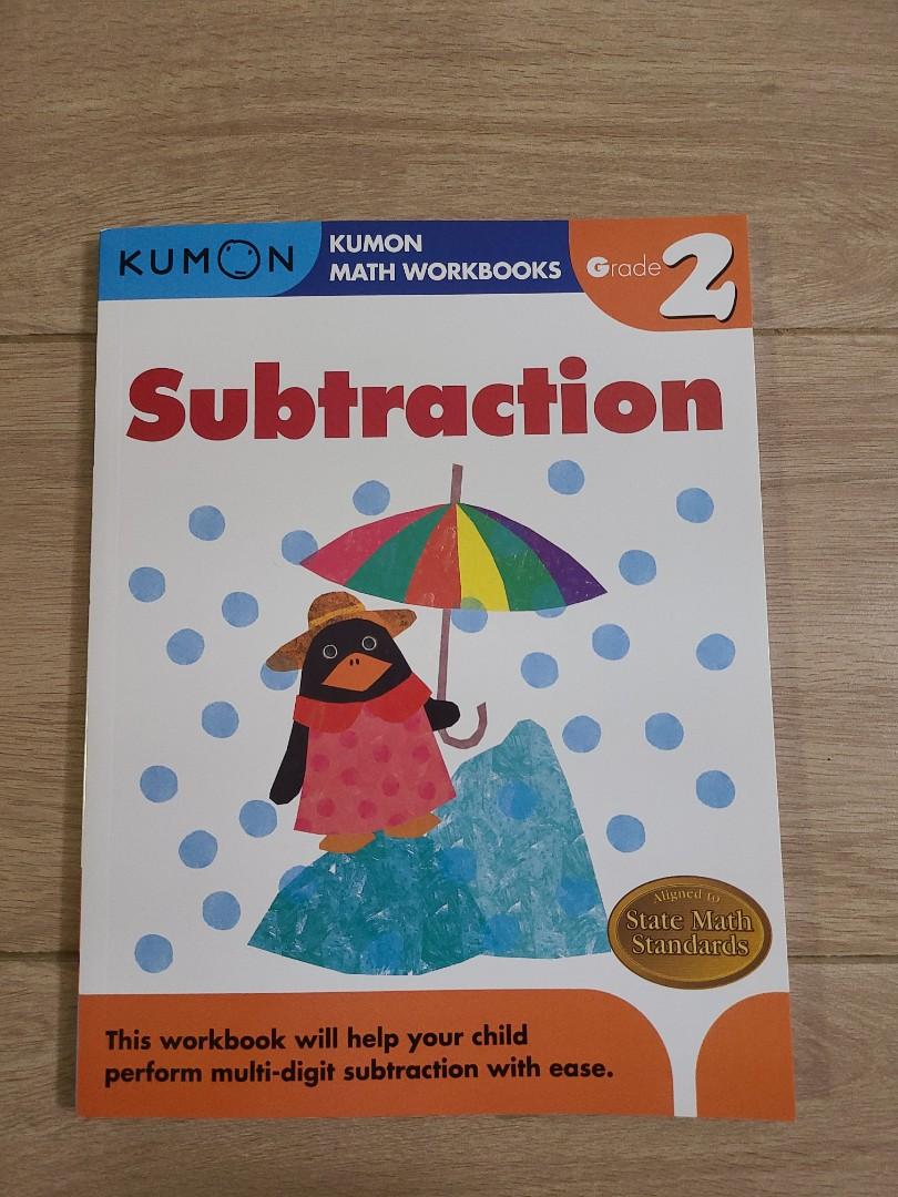 KUMON Maths addition and subtraction grade 2, 興趣及遊戲, 書本 & 文具, 書本及雜誌 ...