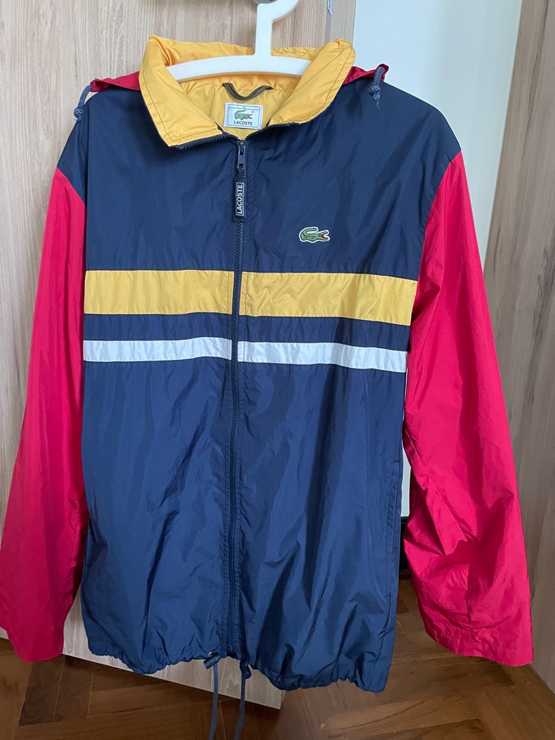 Lacoste jacket, Men's Fashion, Coats, Jackets and Outerwear on Carousell