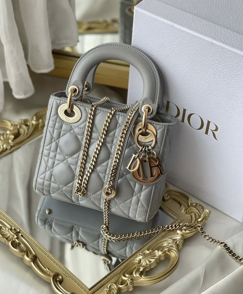 Lady Dior Mini, Barang Mewah, Tas & Dompet di Carousell
