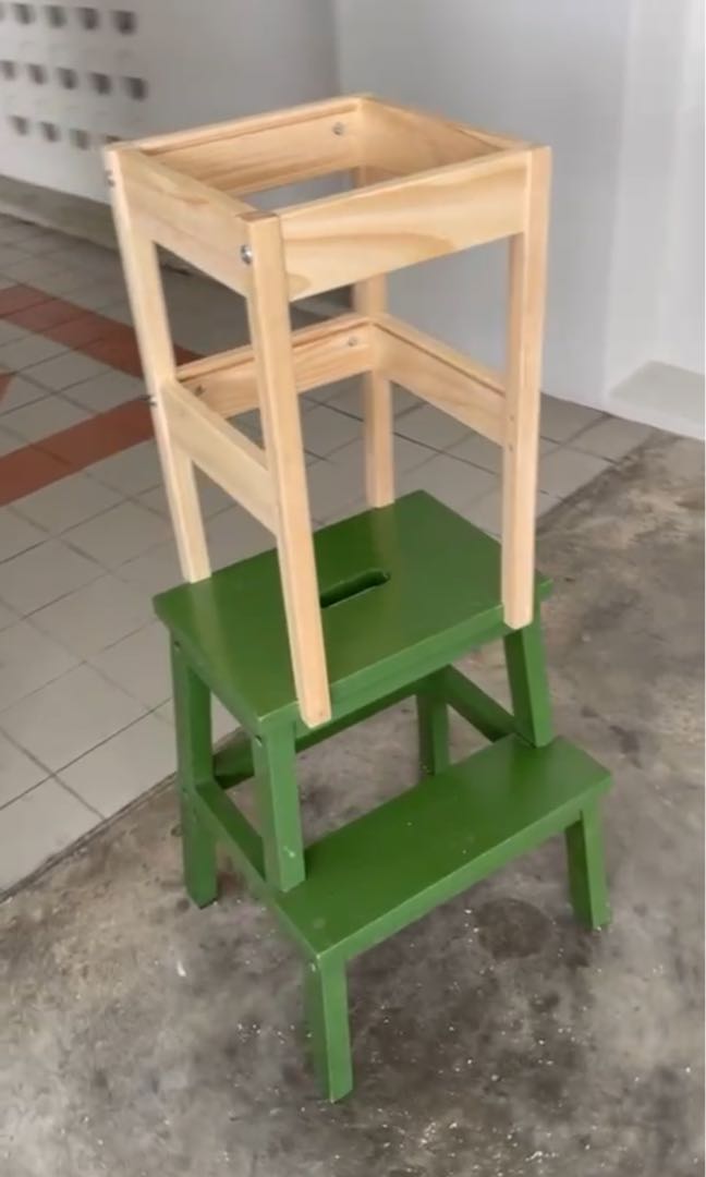 Learning tower DIY montessori, Babies & Kids, Baby Nursery & Kids ...