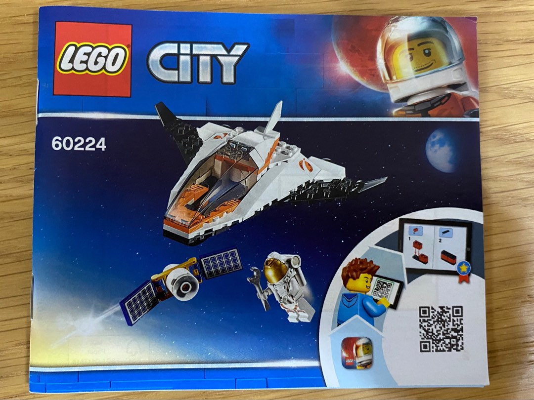 Lego City satellite service mission 60224, Hobbies & Toys, Toys & Games ...