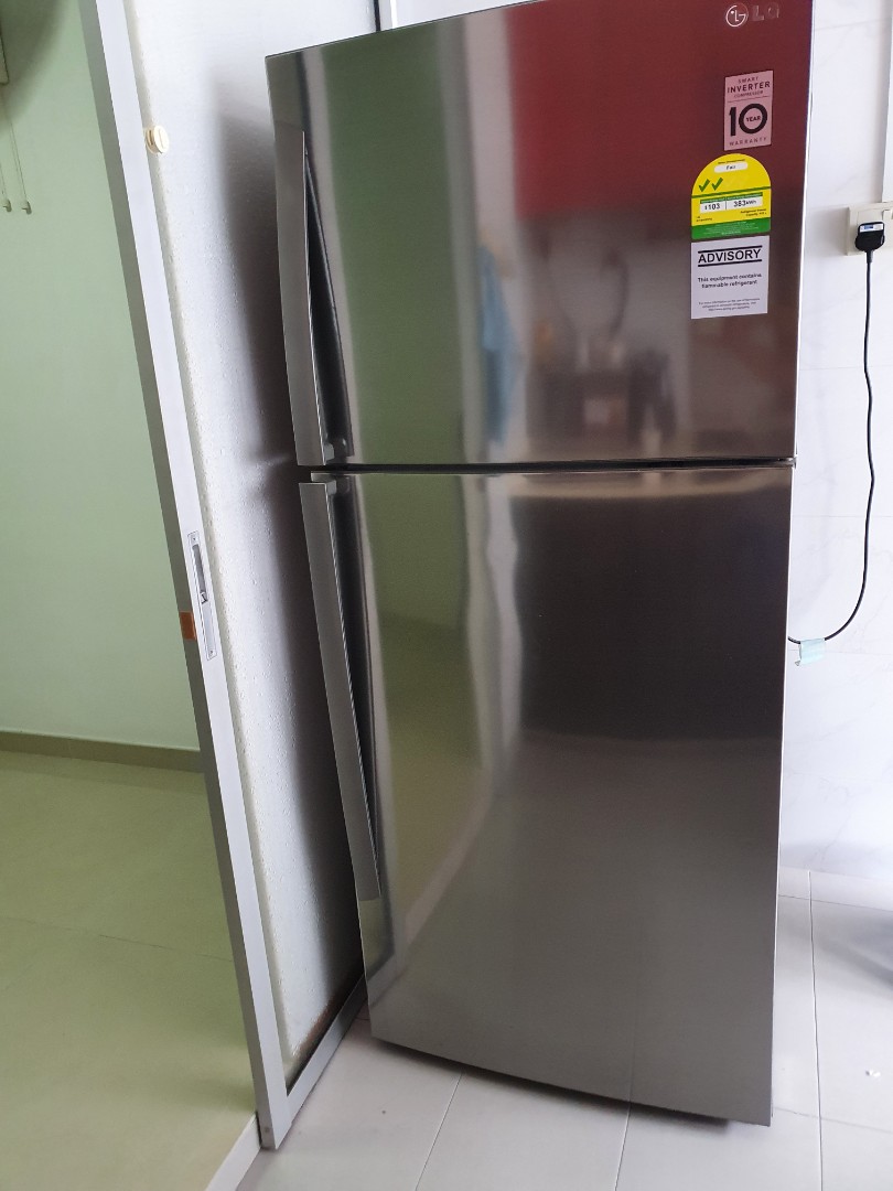 LG 410L 2 Door Fridge / Well maintained, TV & Home Appliances, Kitchen ...