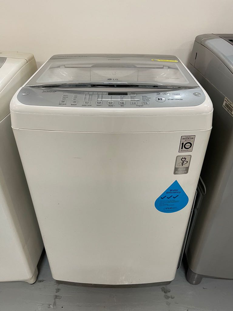 LG 8KG TOP LOAD T2108VSAW WASHING MACHINE, TV & Home Appliances ...