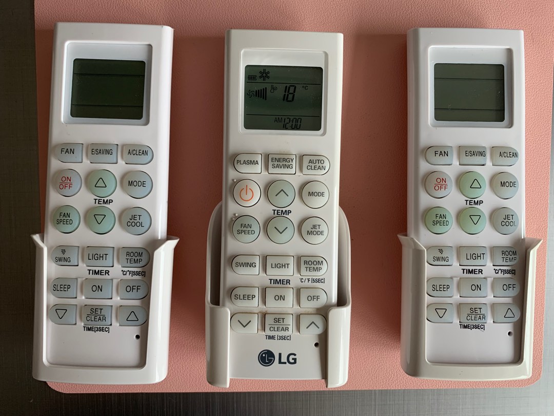 LG Air Conditioners remote control, TV & Home Appliances, Air ...