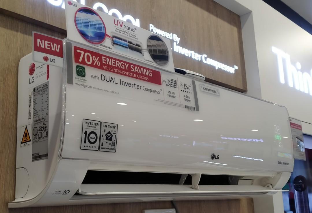 🍭LG PREMIUM IPX Inverter Wifi 🍭, TV & Home Appliances, Air Conditioning ...