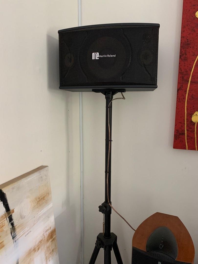 Like new Martin Roland Amplifier, 2 Speaker with 2 stands, Audio ...