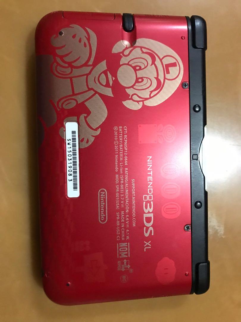 Limited edition Mario Nintendo 3DS, Video Gaming, Video Game Consoles ...