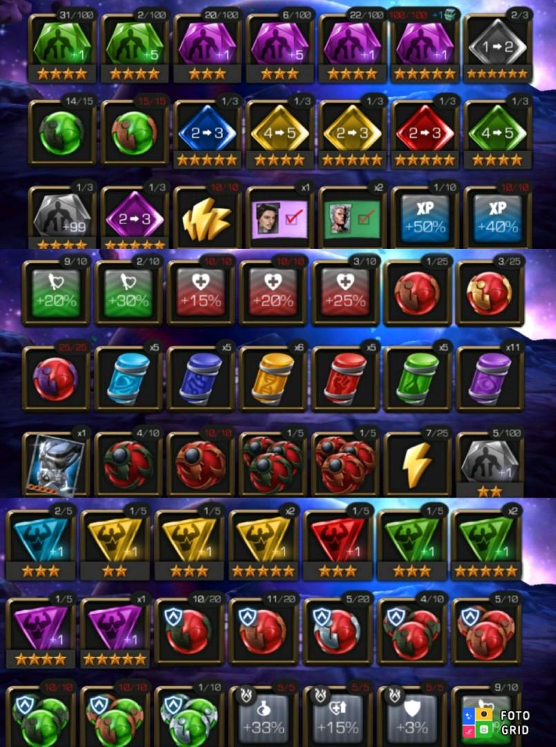 MCOC Marvel's Contest of Champions Cavalier Account, Video Gaming ...