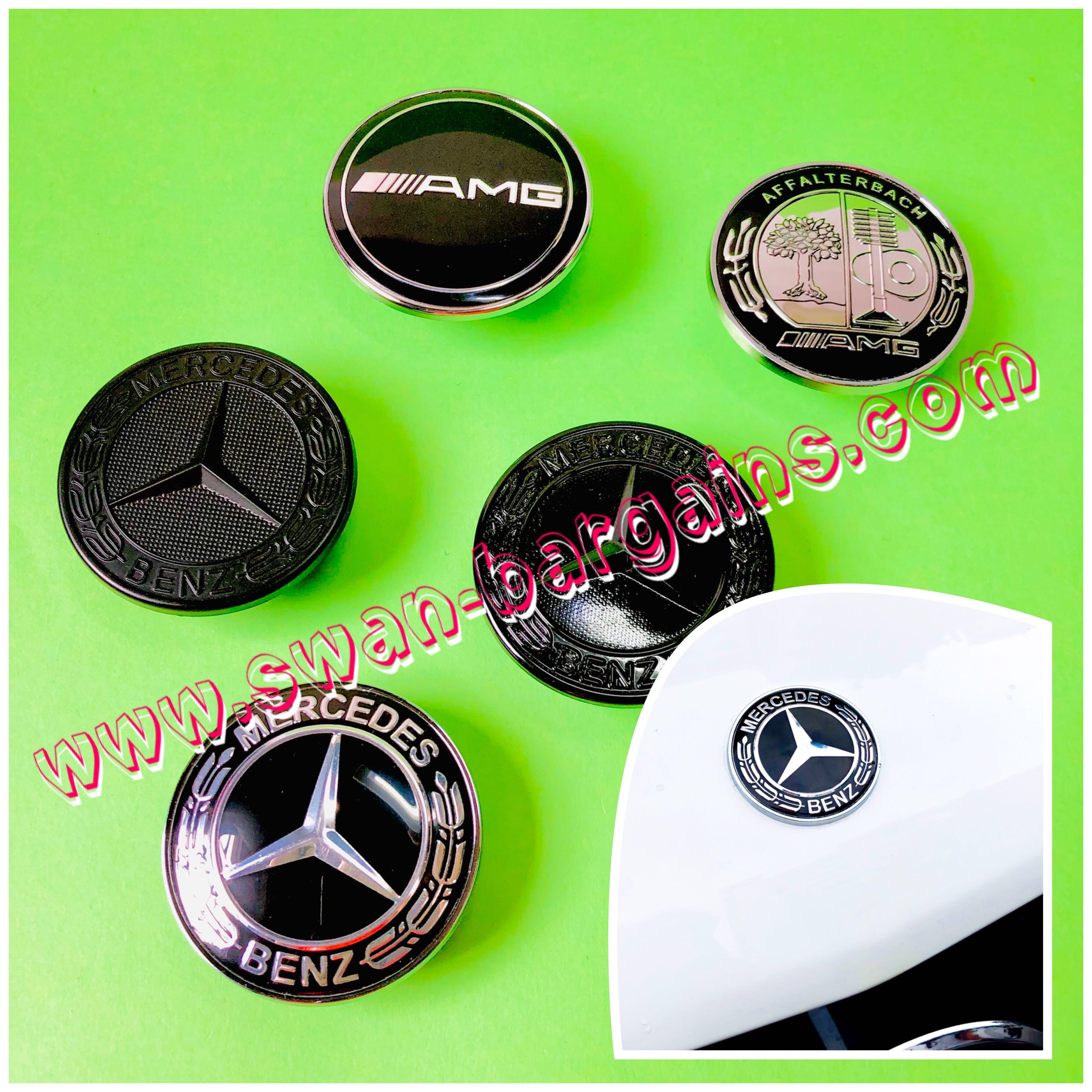 Mercedes Benz Black Series Design 57mm Front Bonnet Hood Spring-Loaded ...