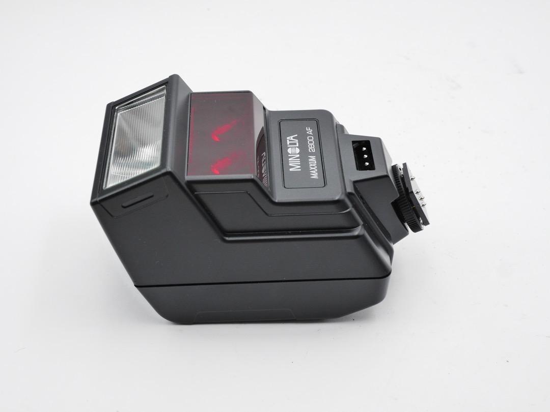 Minolta 2800 AF External Flash Unit, Photography, Cameras on Carousell