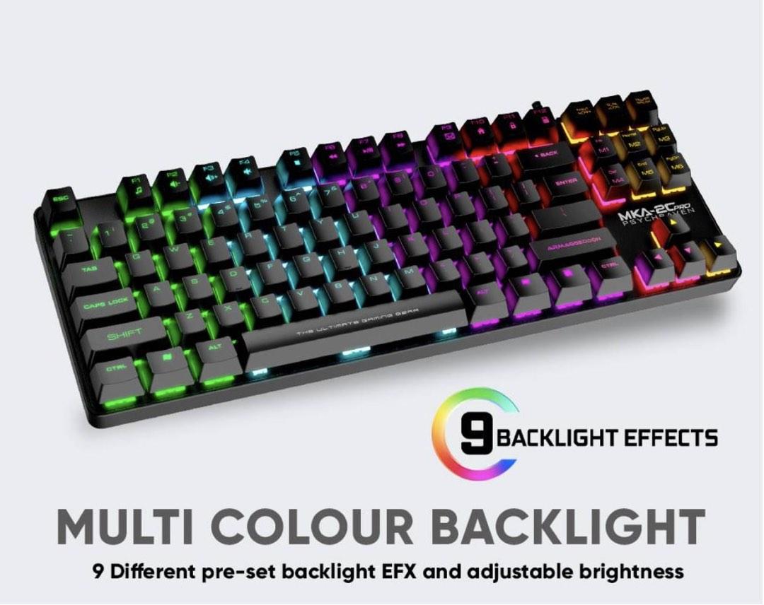 MKA 2C Pro Psychraven mechanical keyboard, Computers & Tech, Parts ...