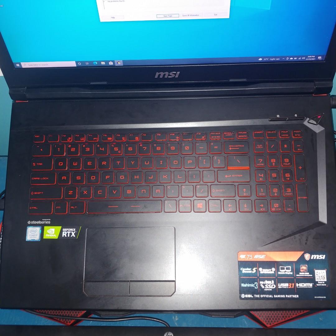 MSI GL73 8se, Computers & Tech, Laptops & Notebooks on Carousell