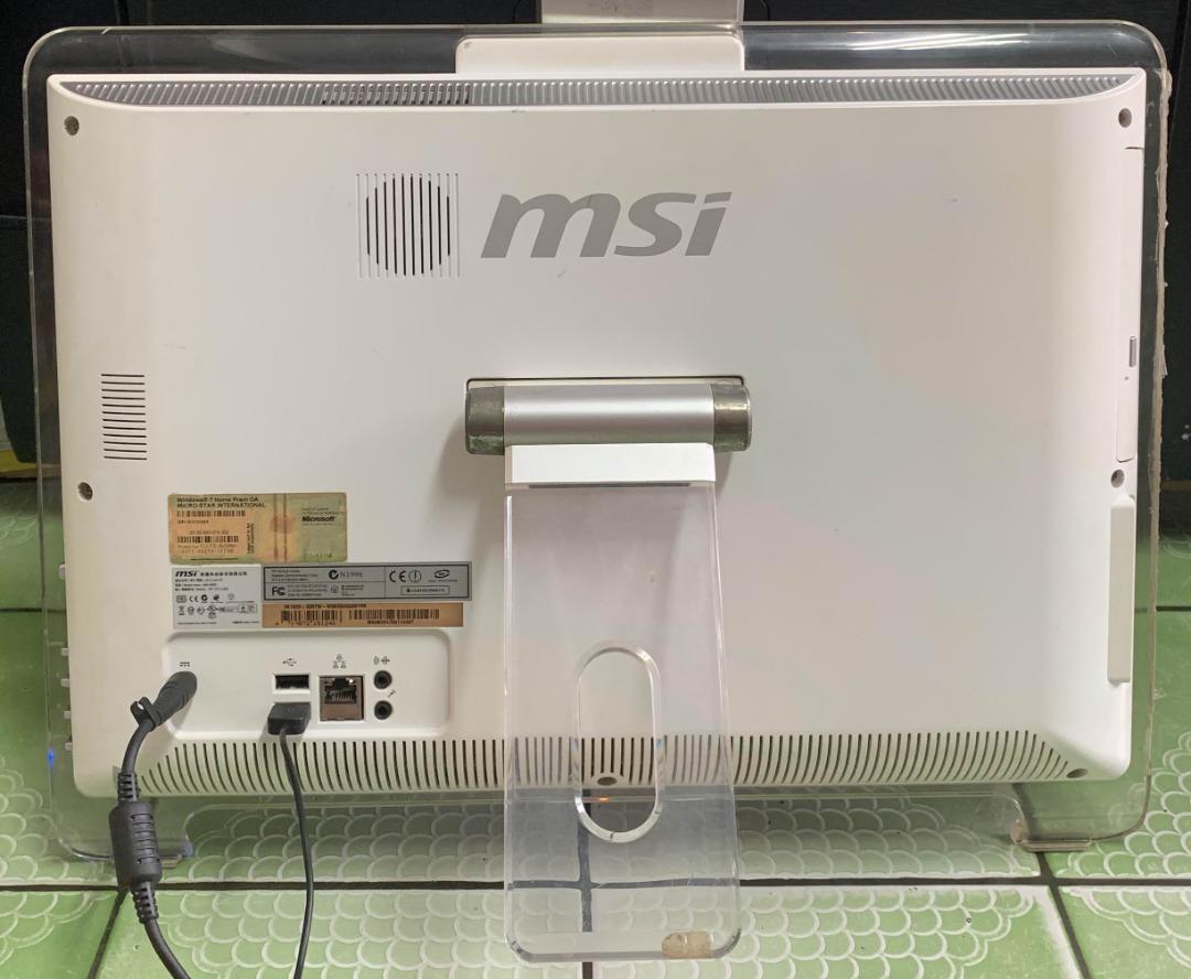 msi Wind Top AE1920 MS-A923 All-in-One PC, 電腦及科技產品, 電腦在旋轉拍賣