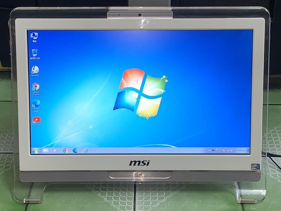 msi Wind Top AE1920 MS-A923 All-in-One PC, 電腦及科技產品, 電腦在旋轉拍賣
