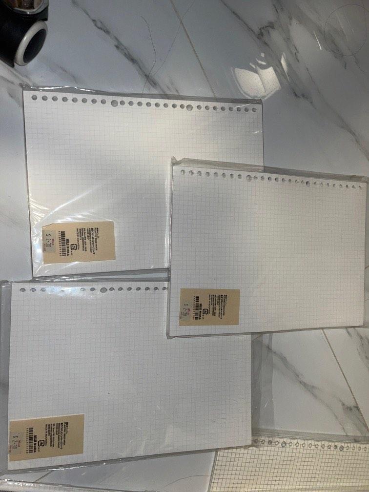 Muji papers & unknown brands b5 paper, Hobbies & Toys, Stationery ...