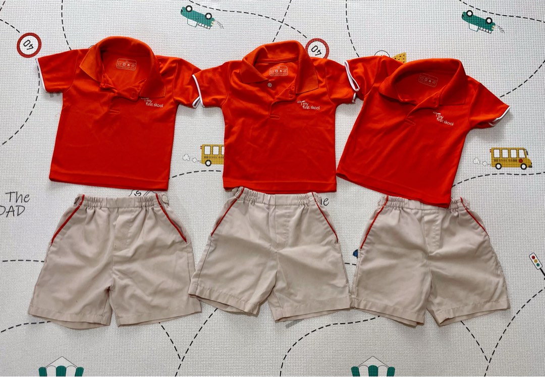 My first skool MFS uniform, Babies & Kids, Babies & Kids Fashion on ...