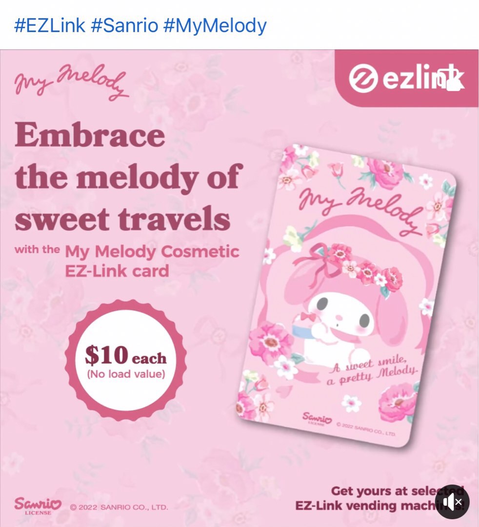 My Melody Ez-Link, Everything Else on Carousell