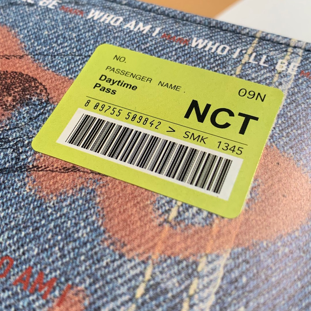 NCT daytime pass sticker, Hobbies & Toys, Memorabilia & Collectibles, K ...