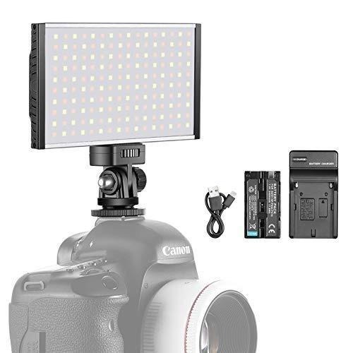 Neewer LED Video Light Panel Camera/Camcorder Video Fill Lighting, 160 ...