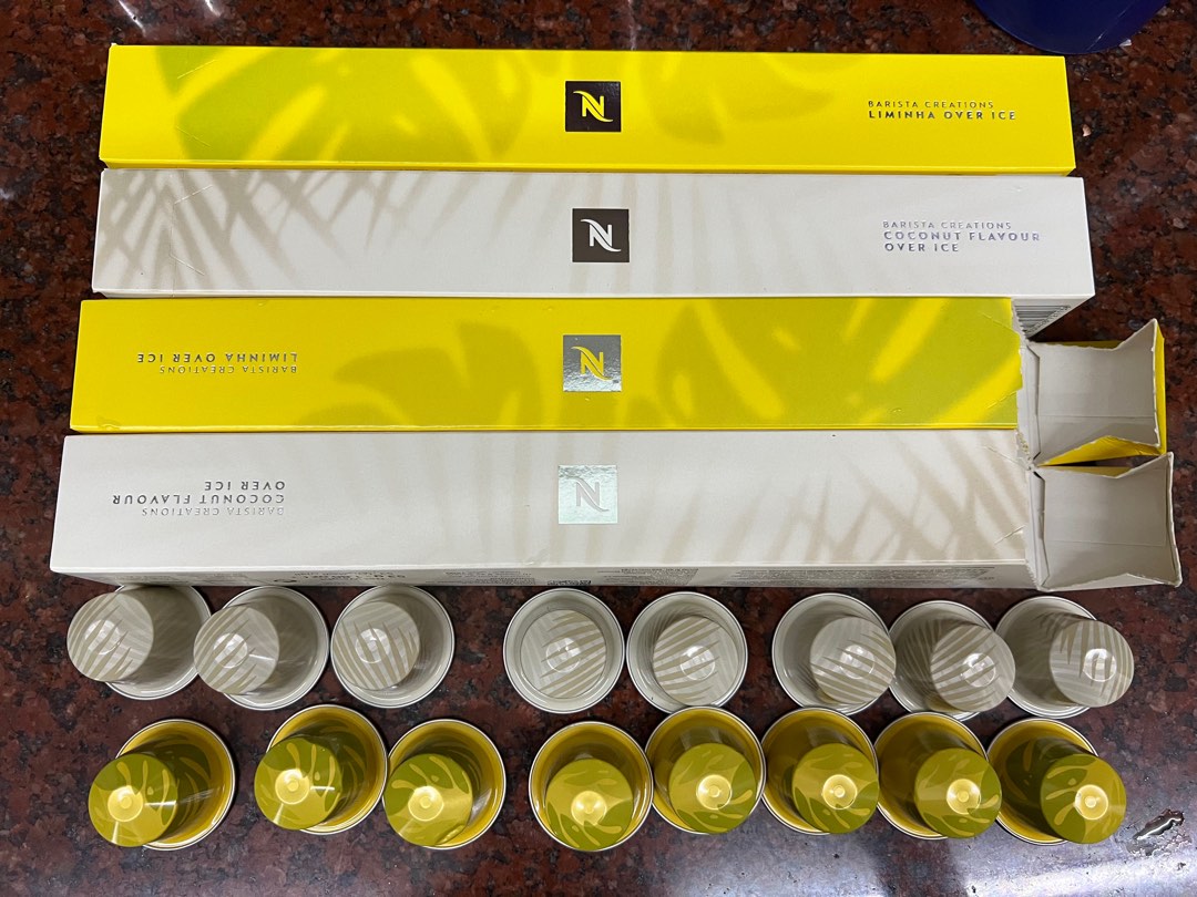 Nespresso Limited Edition Liminha and Coconut Flavor Over Ice Original ...