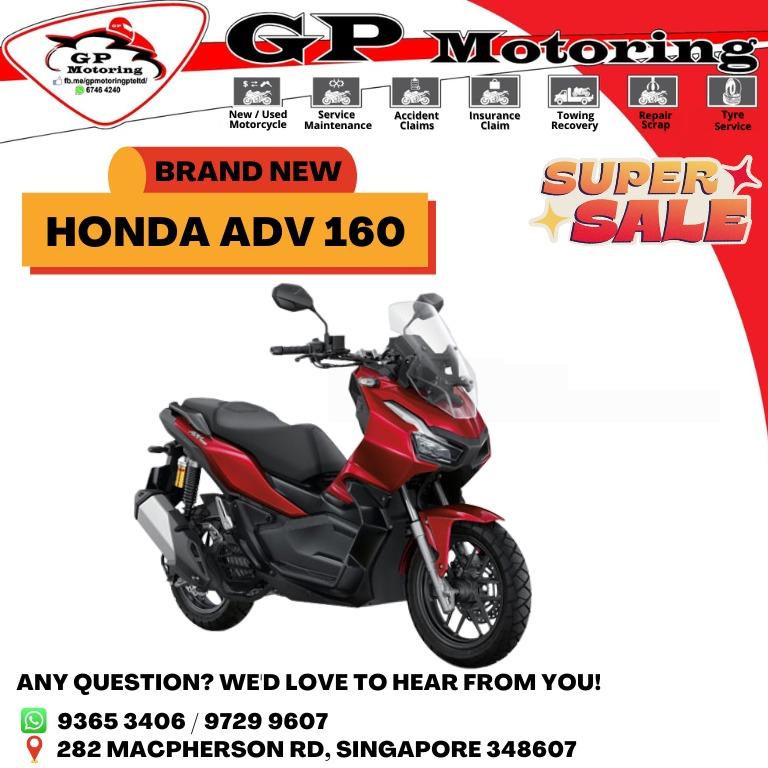 NEW HONDA ADV 160 | BRAND NEW BIKE | READY STOCK | AGENT UNIT | SCOOTER ...