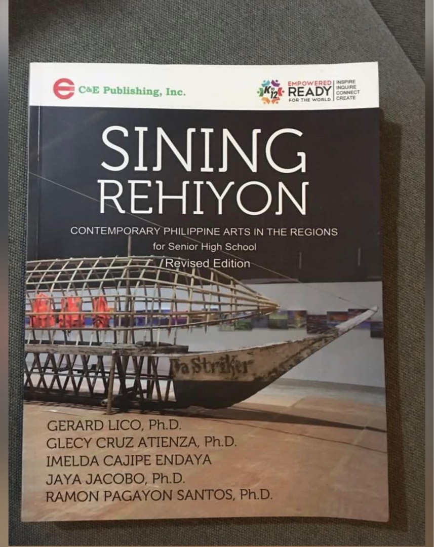 New Sining Rehiyon Contemporary Philippine Arts in the Region for SHS ...