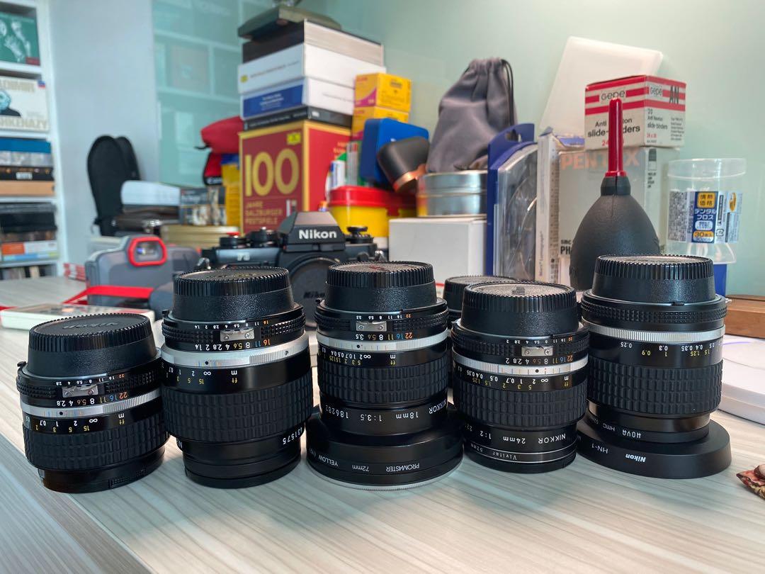 Nikon Ais lenses Various, Photography, Lens & Kits on Carousell