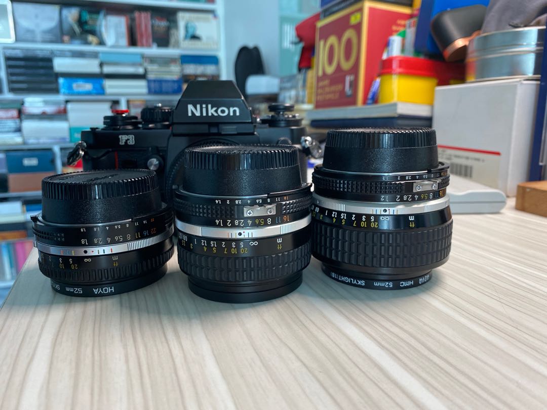 Nikon Ais lenses Various, Photography, Lens & Kits on Carousell