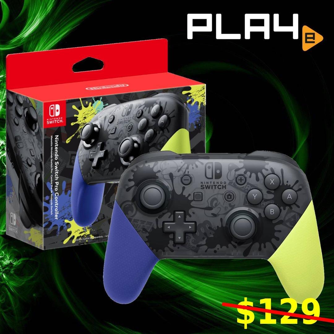 Nintendo Switch Splatoon 3 Pro Controller (1461884) Brand New, Video ...