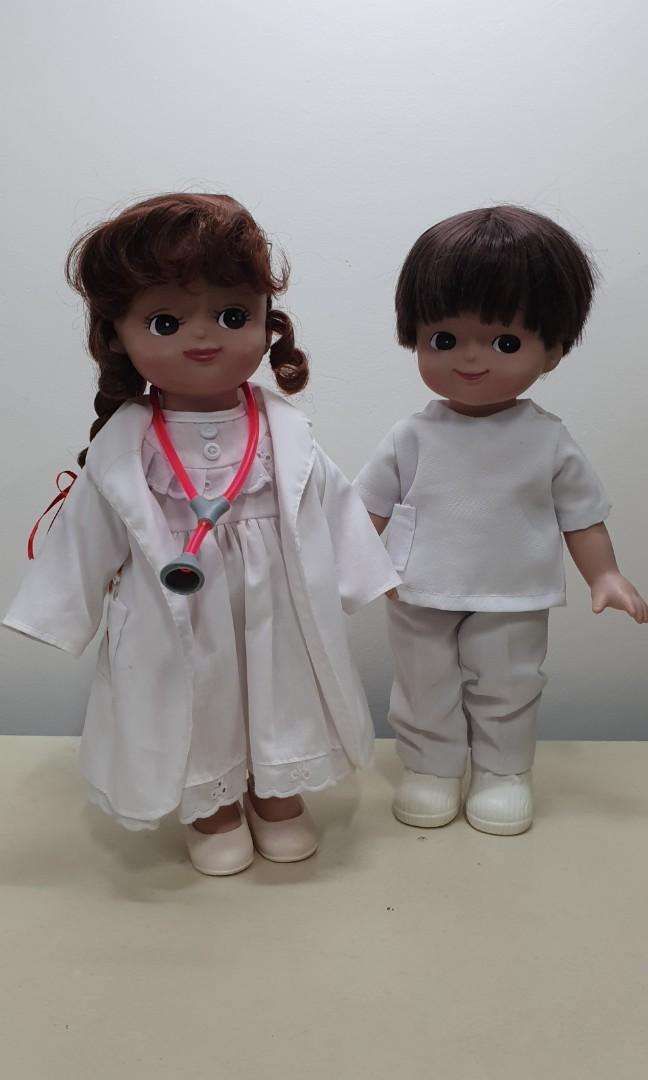 Nurse and doctor dolls, Hobbies & Toys, Toys & Games on Carousell