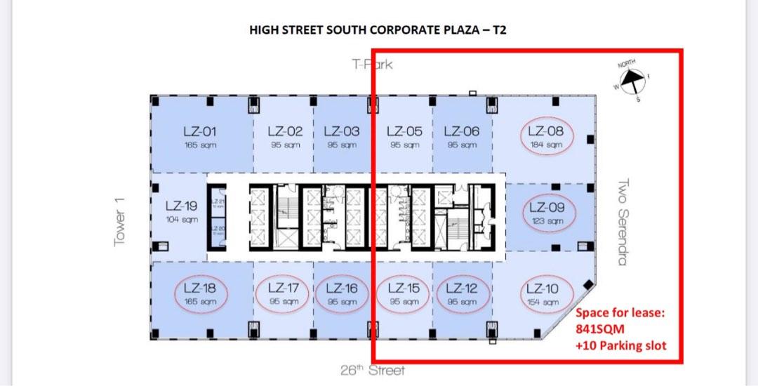 OFFICE SPACE - BGC HIGH STREET SOUTH CORPORATE PLAZA, Property, Rentals ...